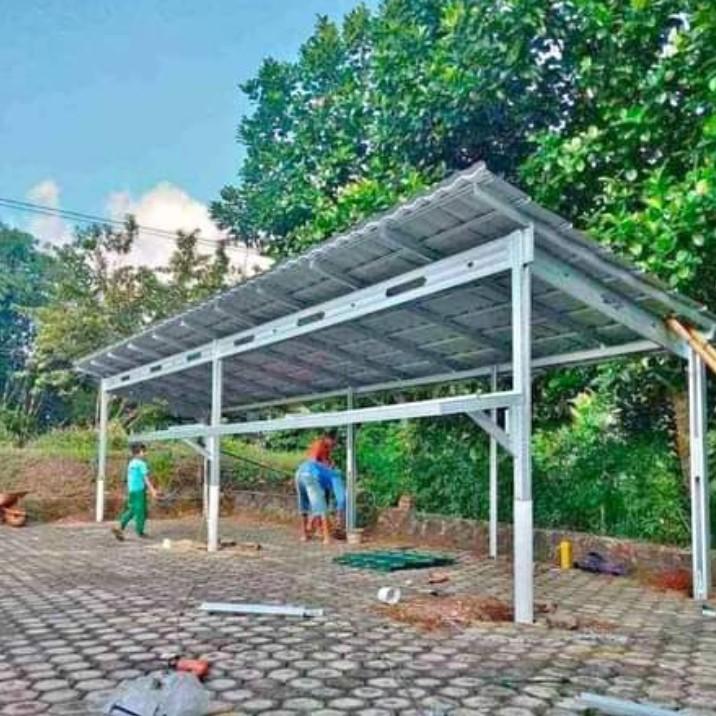 Canopy baja ringan atap spandek pasir, Perabotan Rumah di Carousell