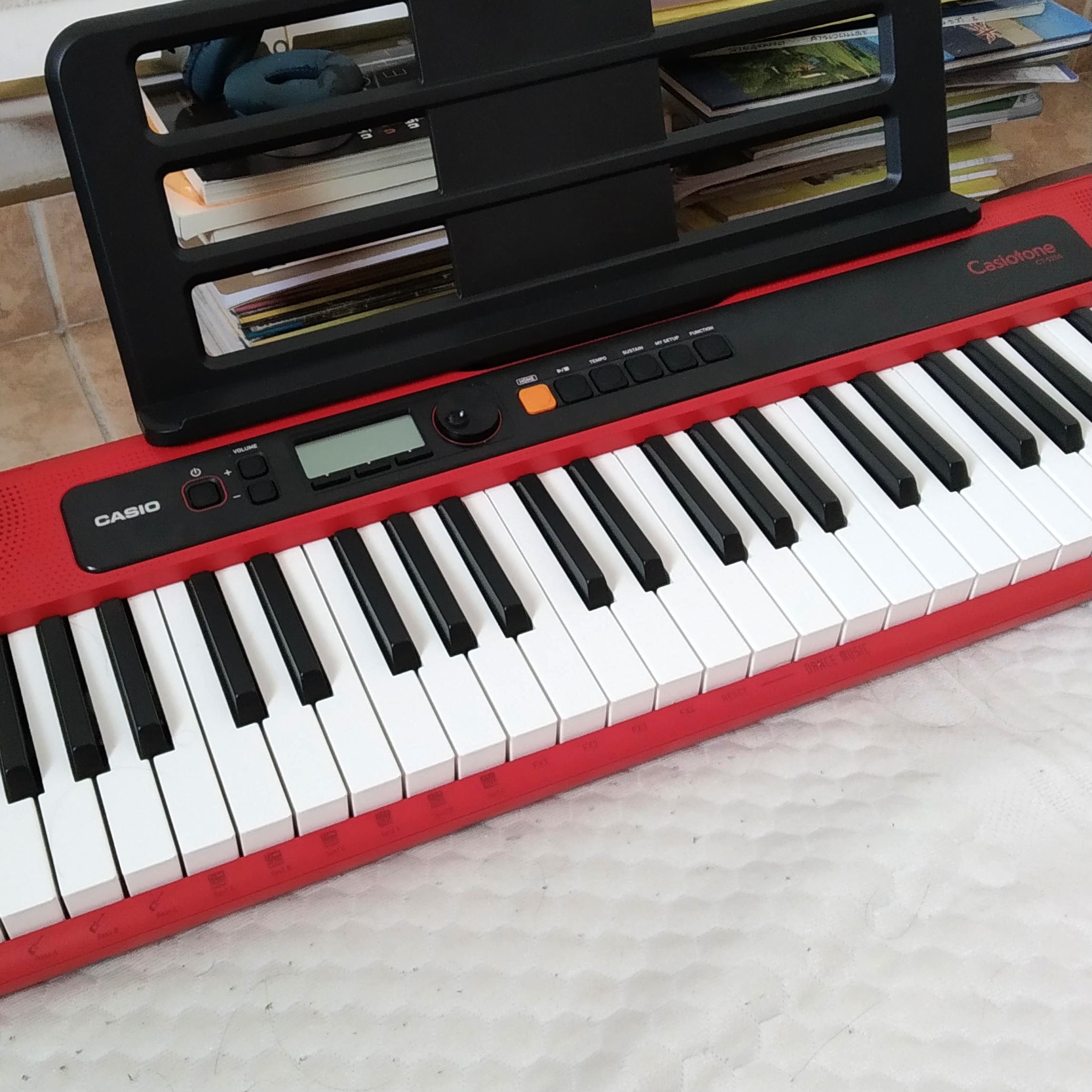 Casiotone Casio Keyboard CT S200 Red , Hobbies & Toys, Music & Media ...