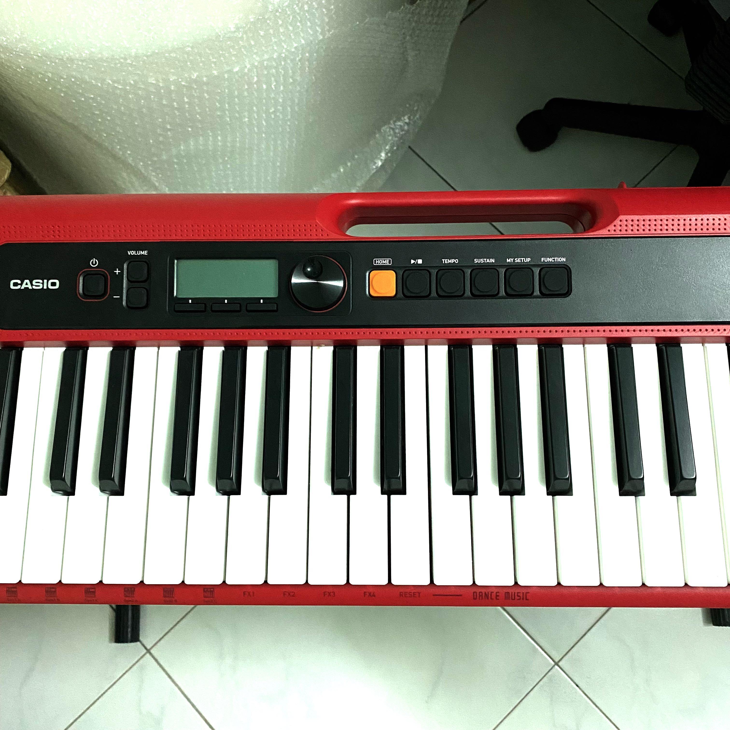 Casiotone Casio Keyboard CT S200 Red , Hobbies & Toys, Music & Media ...