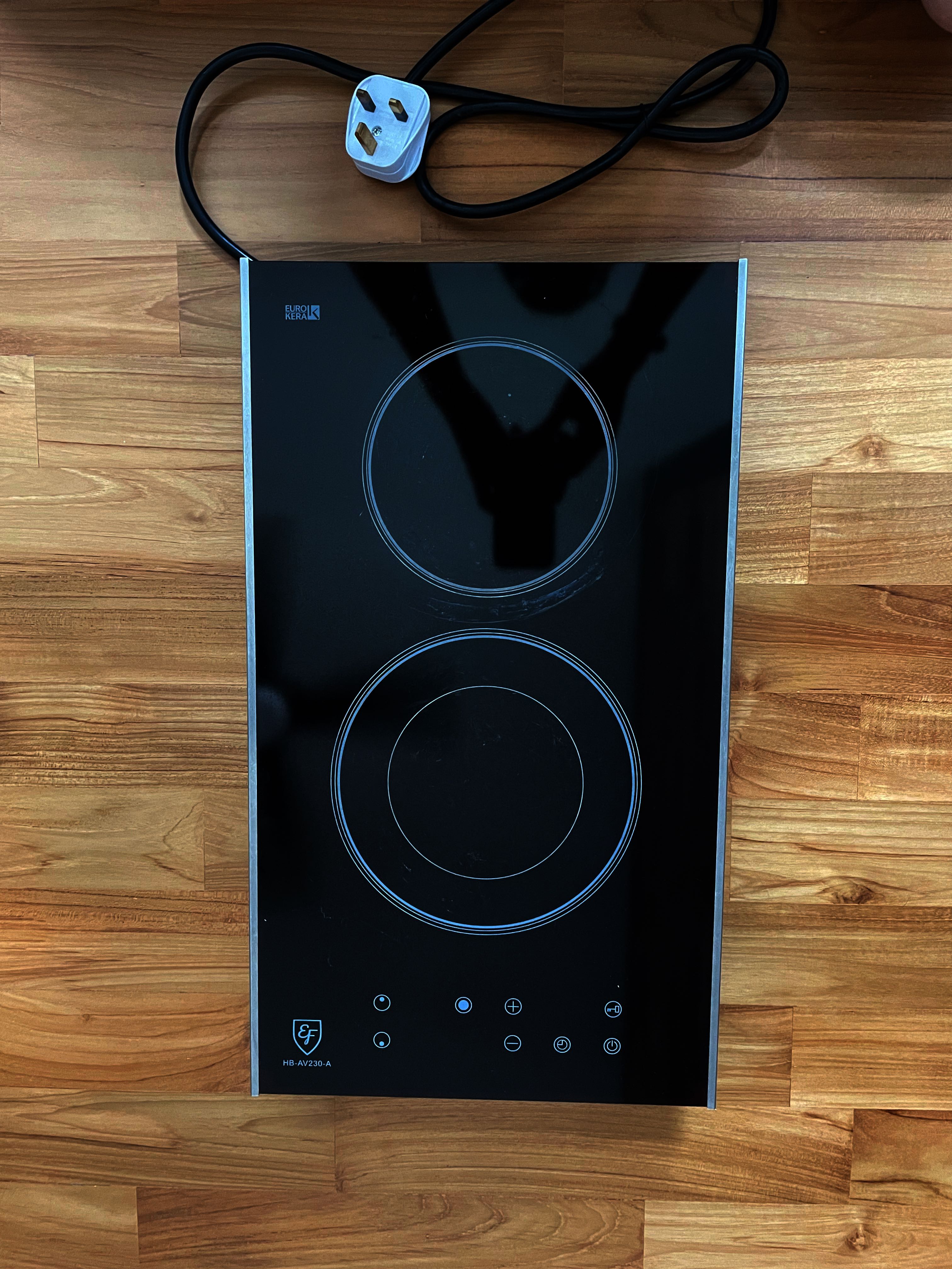 Ceramic Cooker Hob Black EF HB AV230-A, TV & Home Appliances, Kitchen ...