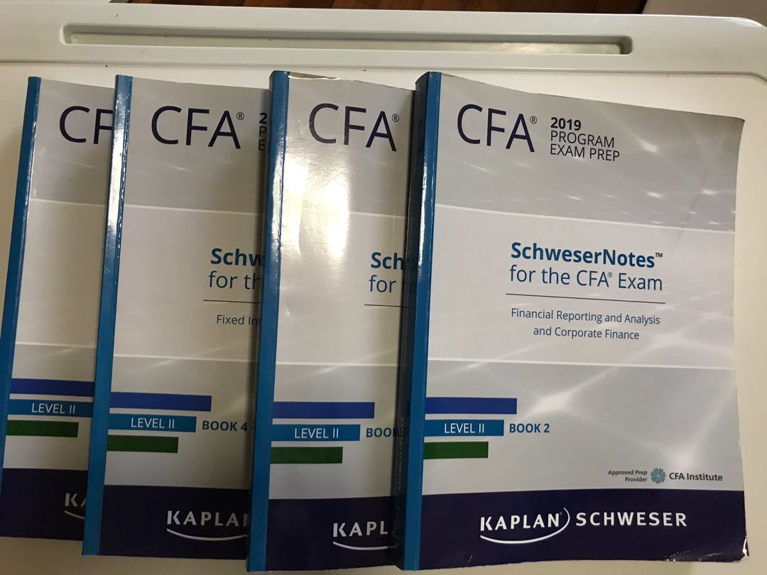 cfa Level 2 Kaplan notes book, Hobbies & Toys, Books & Magazines ...