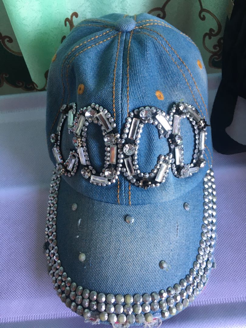COCO denim cap, Men's Fashion, Watches & Accessories, Caps & Hats on ...