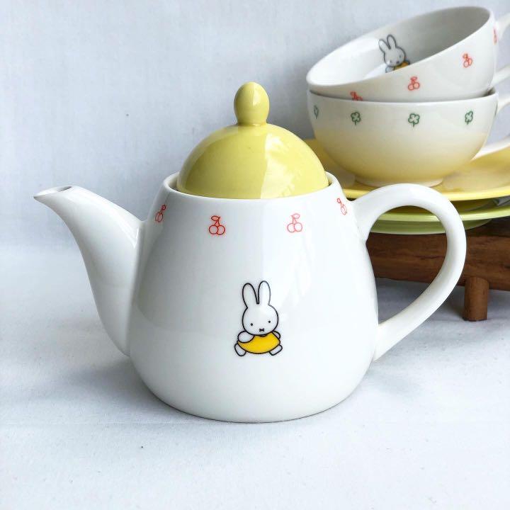 Collectible Miffy Tea Set, Furniture & Home Living, Kitchenware ...