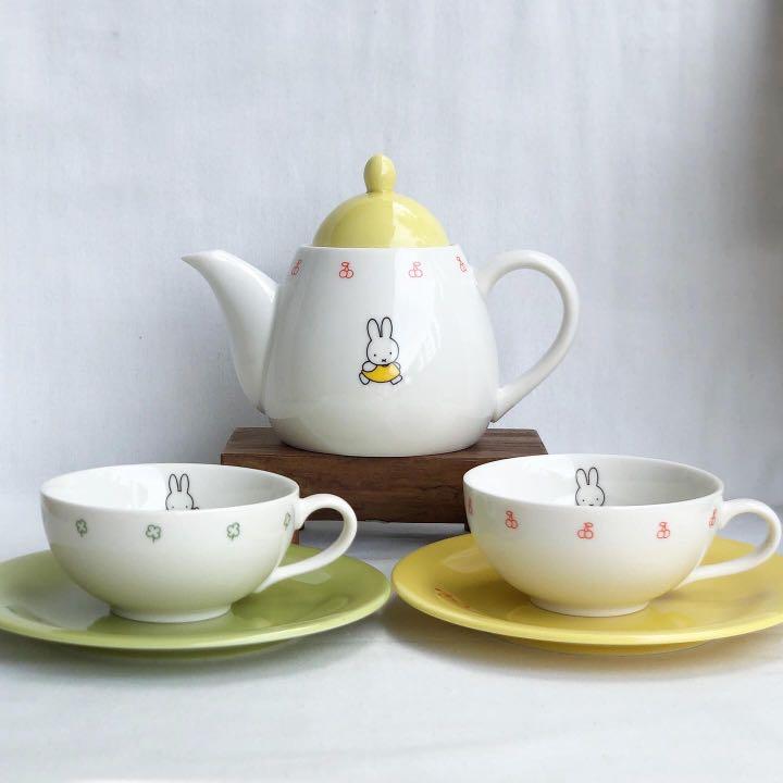 Collectible Miffy Tea Set, Furniture & Home Living, Kitchenware ...