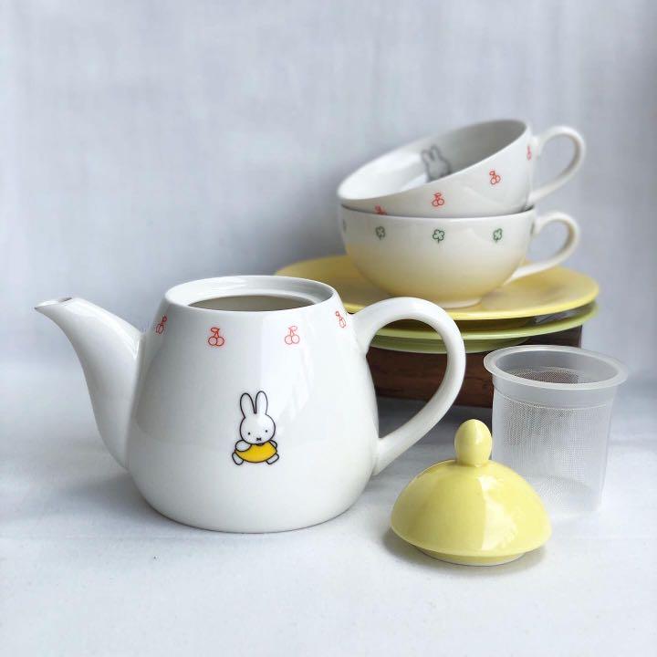 Collectible Miffy Tea Set, Furniture & Home Living, Kitchenware ...