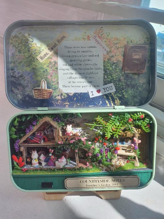 Birthday gift Completed box theatre diy miniature dollhouse ...
