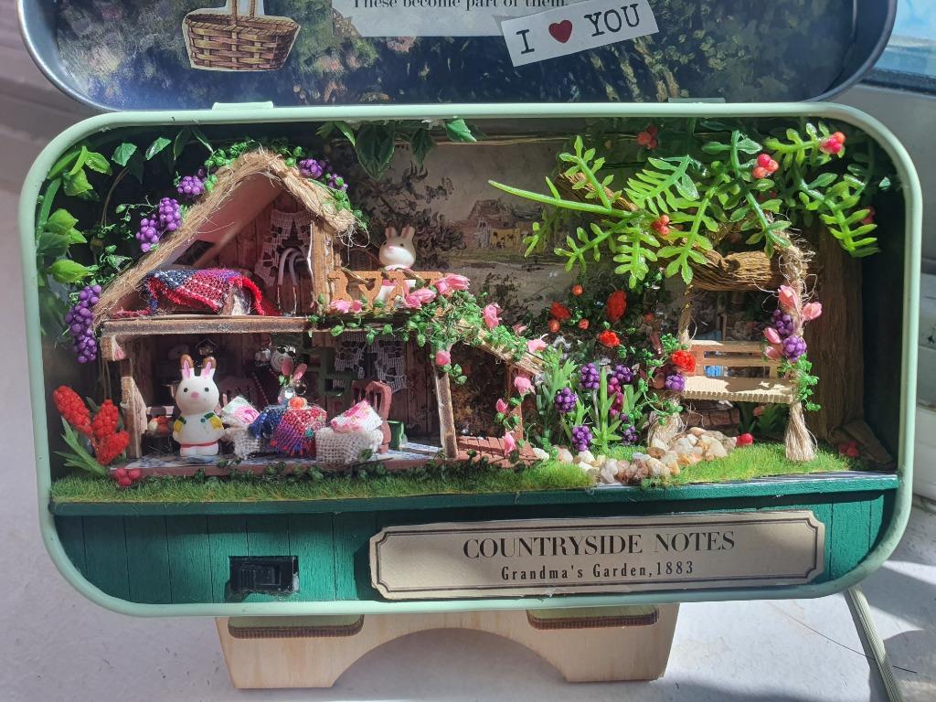 Birthday gift Completed box theatre diy miniature dollhouse ...