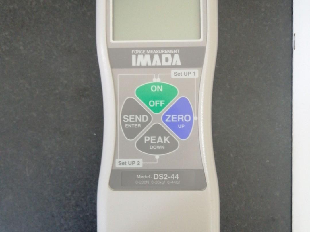 Digital force gauge IMADA DS2-44, Health & Nutrition, Health Monitors ...