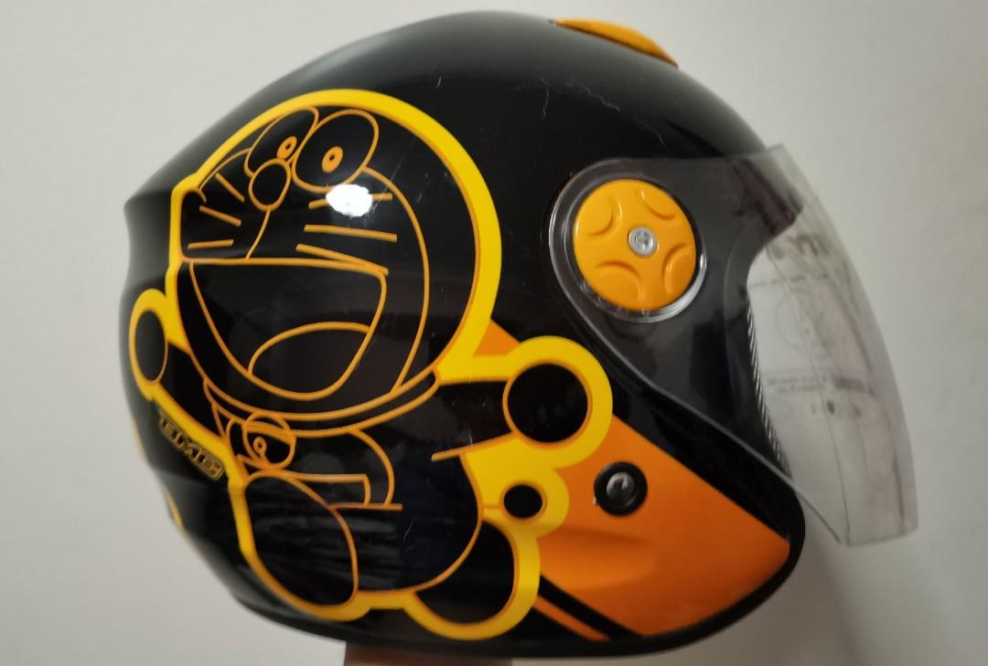 Doraemon helmet, Motorbikes on Carousell