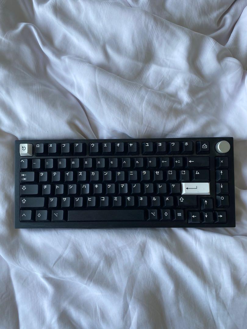 Drop GMK White on Black Katakana Custom Keycap Set, Computers & Tech ...