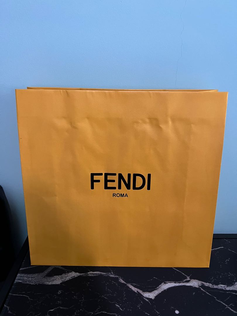 Fendi Paper Bag, Women's Fashion, Watches & Accessories, Other ...