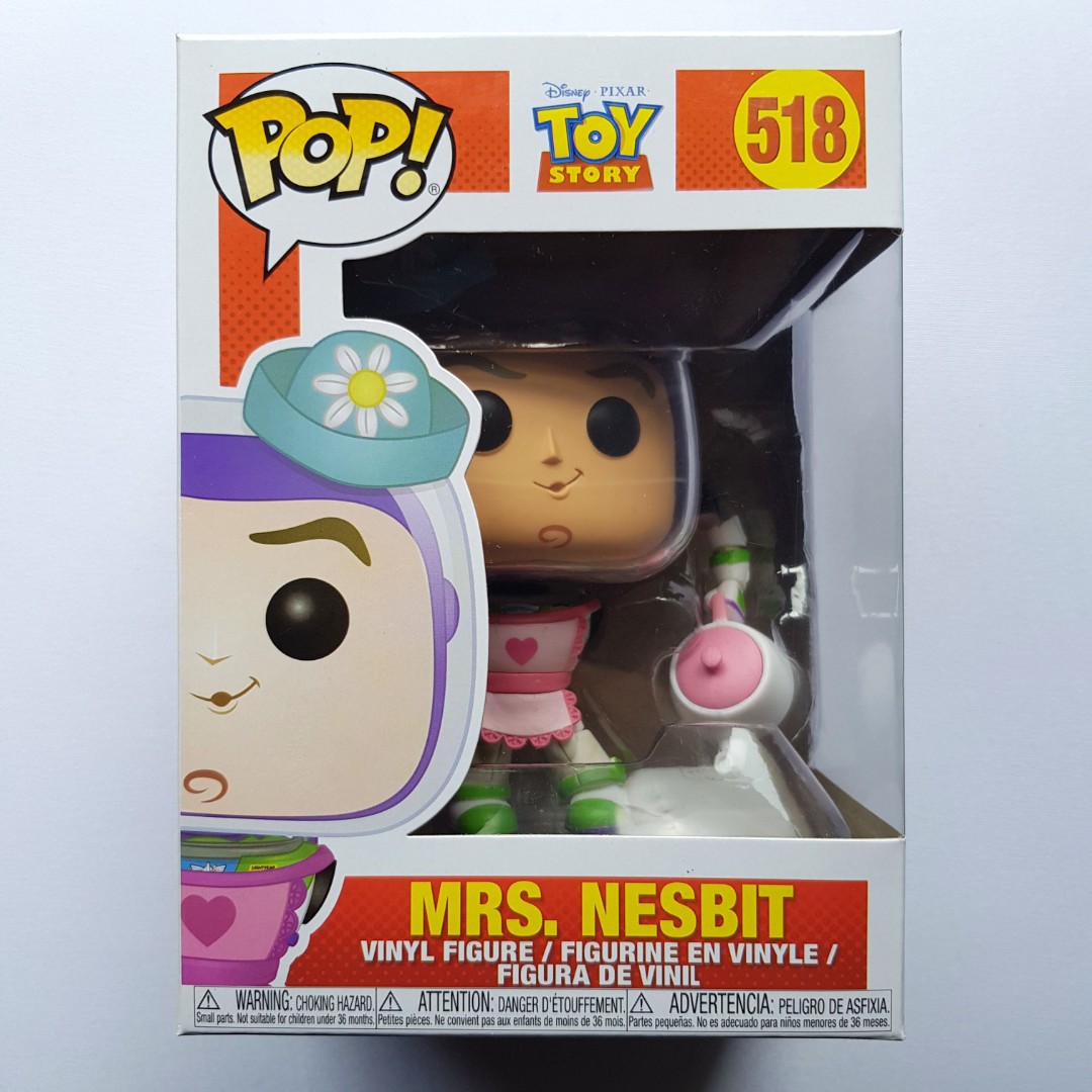 Funko Pop! Mrs. Nesbit (518) - Toy Story, Hobbies & Toys, Toys & Games ...
