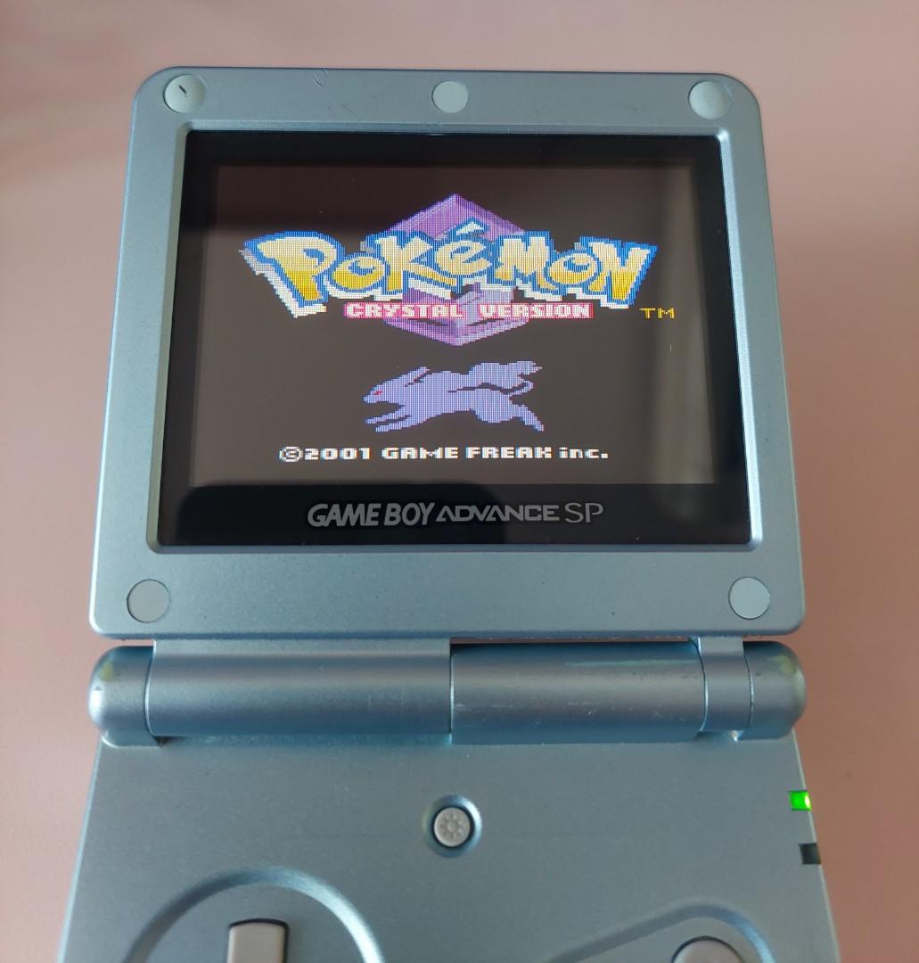 Gameboy color advance game boy nintendo pokemon crystal jade diamond ...
