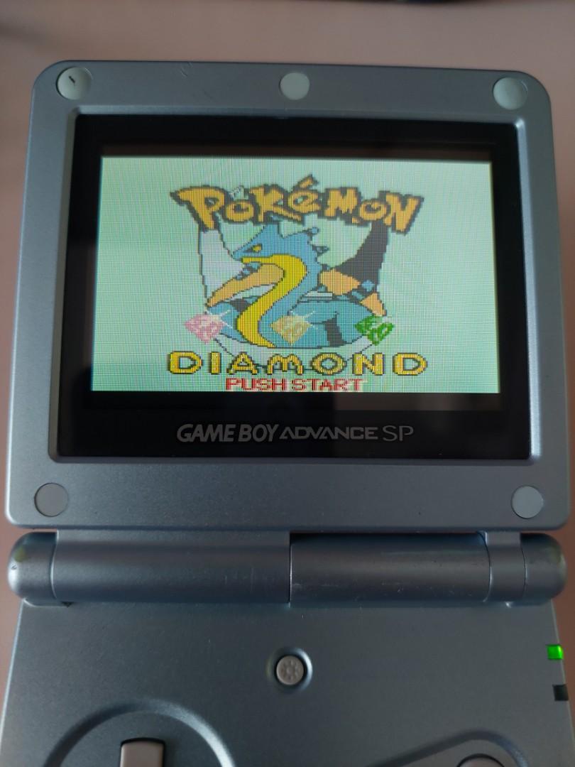 Gameboy color advance game boy nintendo pokemon crystal jade diamond ...