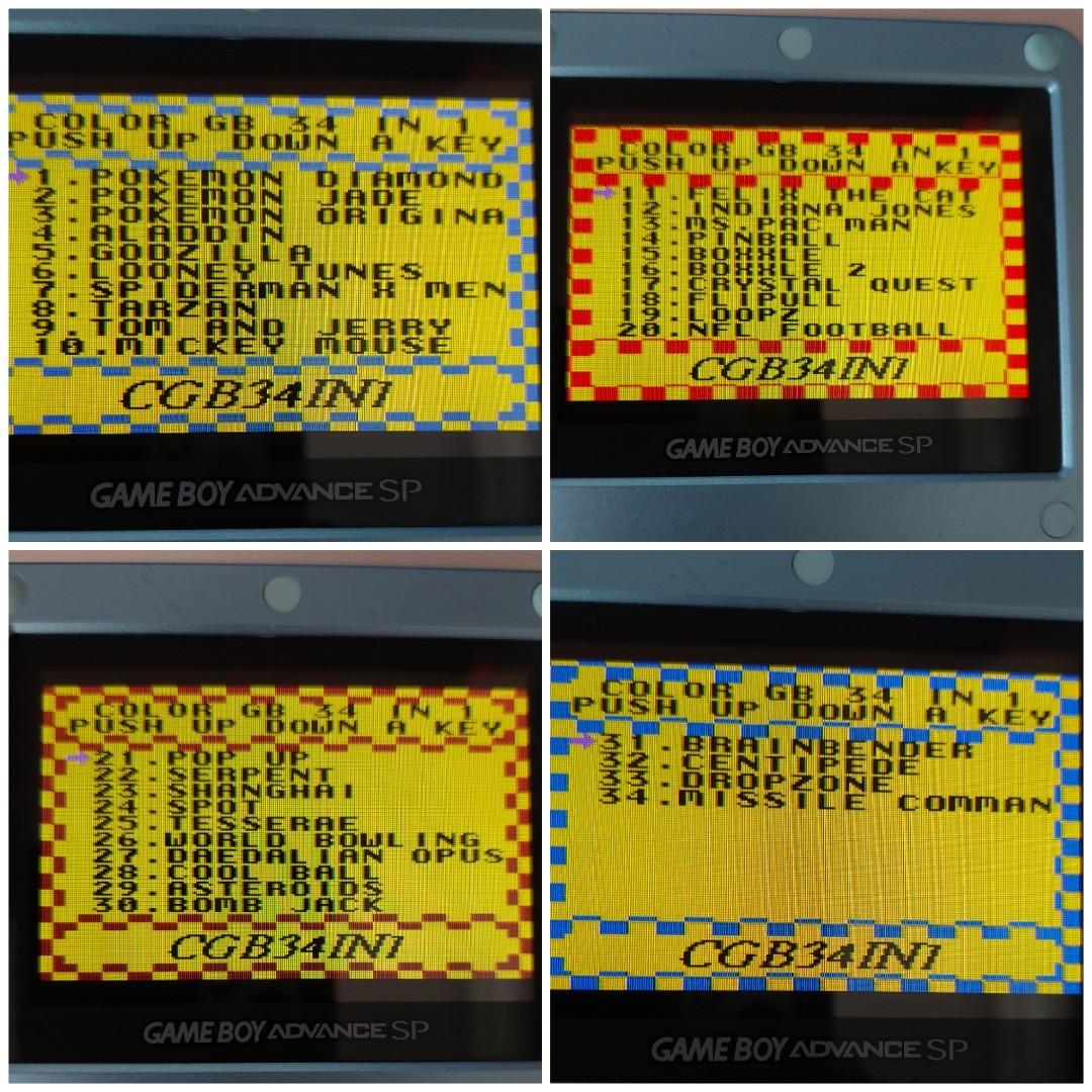 Gameboy color advance game boy nintendo pokemon crystal jade diamond ...