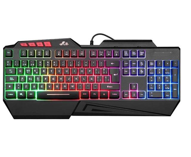 Gaming Keyboard: Rii RK202 keyboard; USB Gaming keyboard; Backlit ...