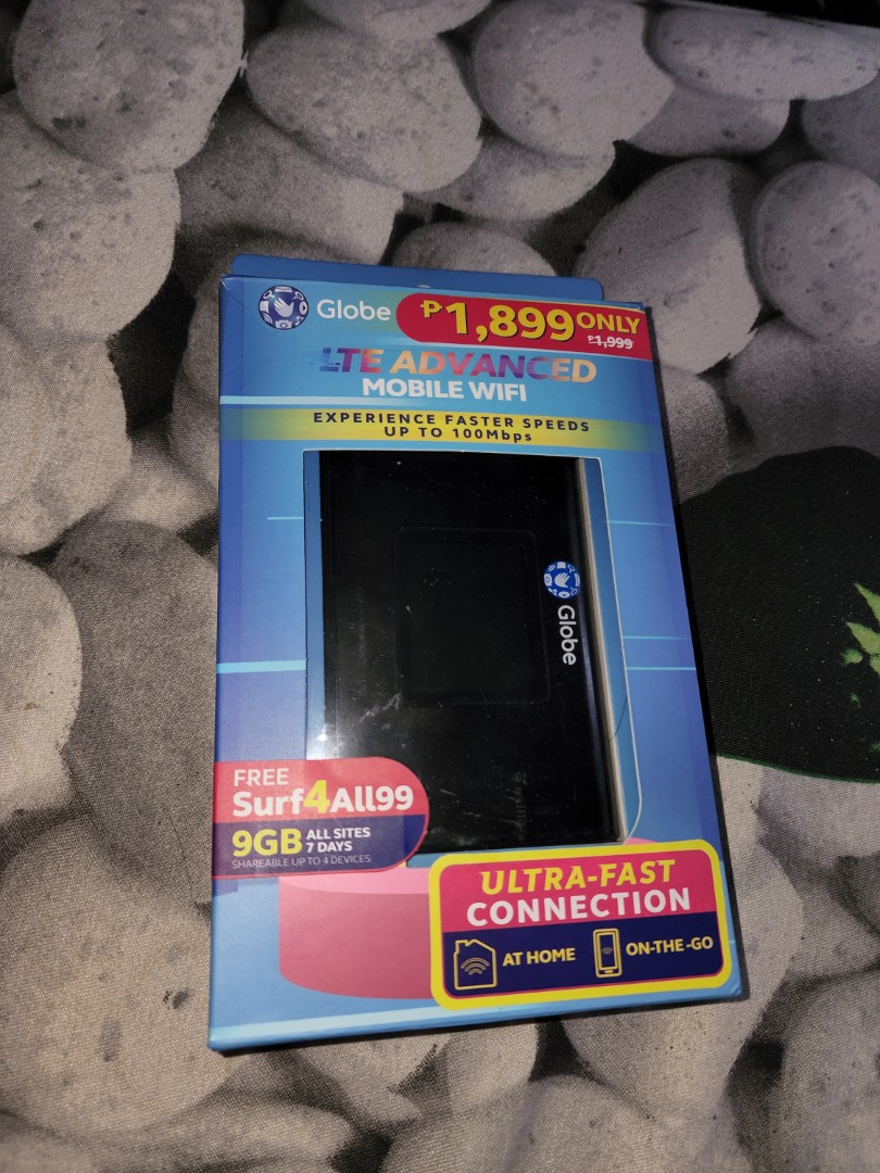 Globe LTE Advanced Pocket Wifi Complete, Computers & Tech, Office ...