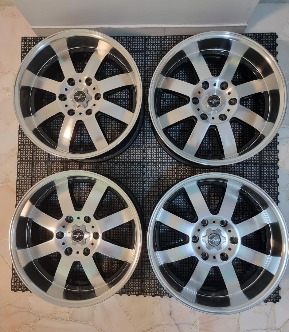 Hiace 18'inch Fabulous LM8 rims, Car Accessories, Tyres & Rims on Carousell