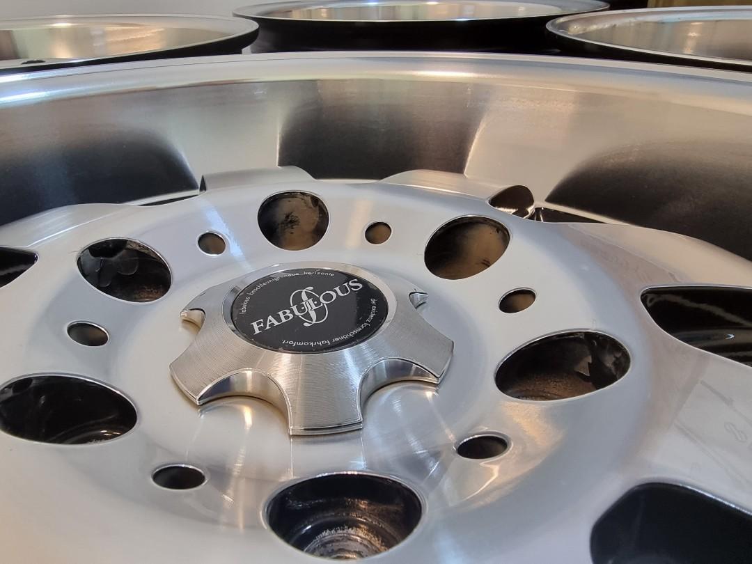 Hiace 18'inch Fabulous LM8 rims, Car Accessories, Tyres & Rims on Carousell