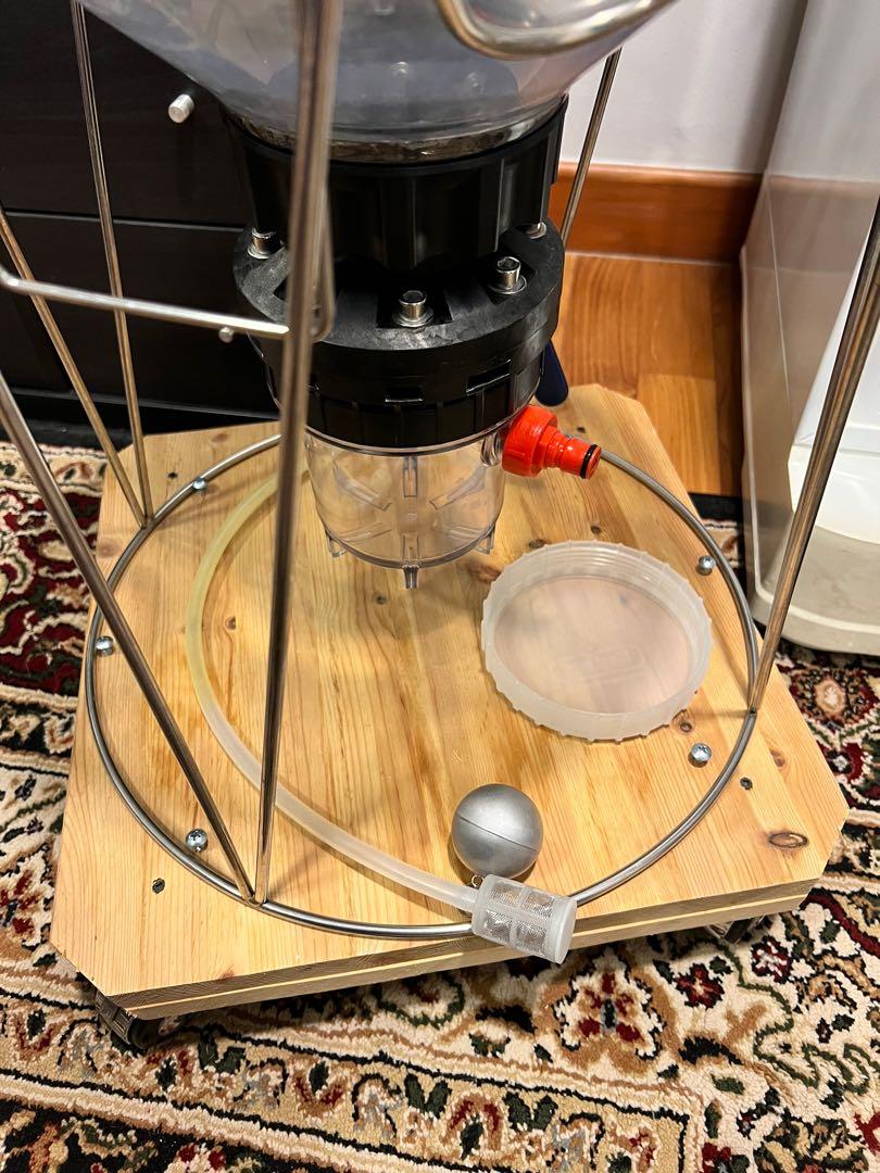 Homebrew Kegerator, Fermzilla conical Fermenter, custom trolley, wifi ...