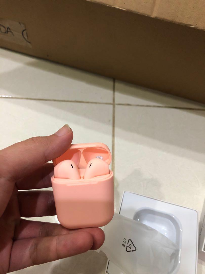 Inpods 12 warna pink baru, Elektronik, Audio di Carousell