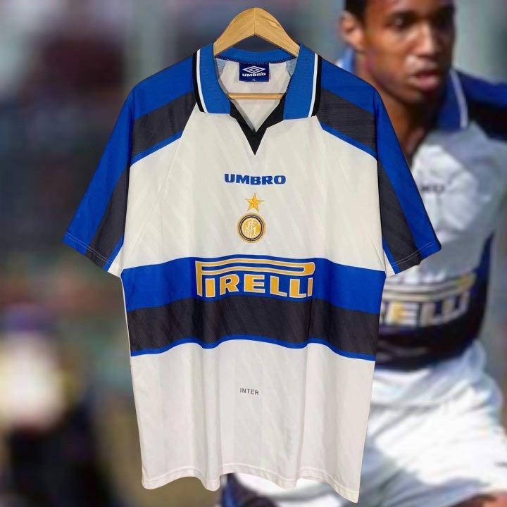 Inter Milan ‘96/‘97 away - Paul Ince #8, Men's Fashion, Tops & Sets ...