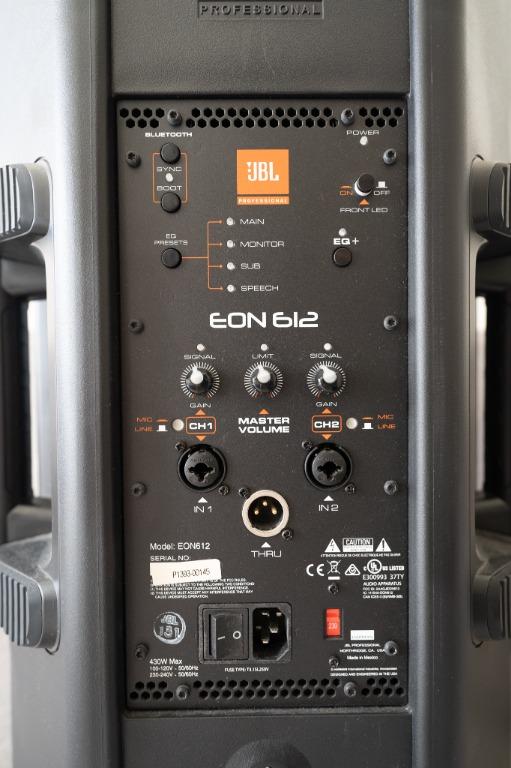 JBL EON 612, Audio, Soundbars, Speakers & Amplifiers on Carousell