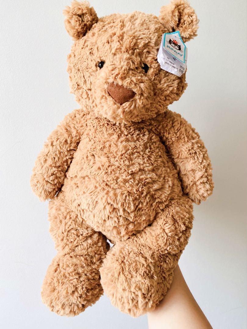 Jellycat Barcelona bear large size, Hobbies & Toys, Toys & Games on ...