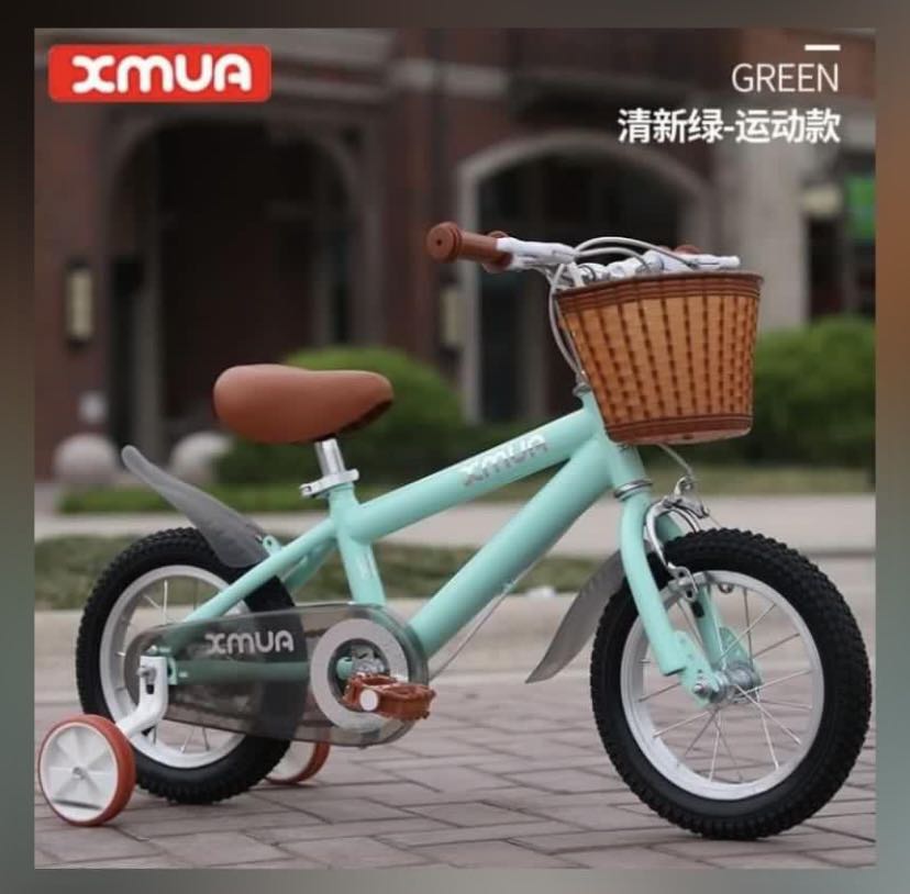 Kids Bicycle 12 inch in Yellow and Green, Sports Equipment, Bicycles ...