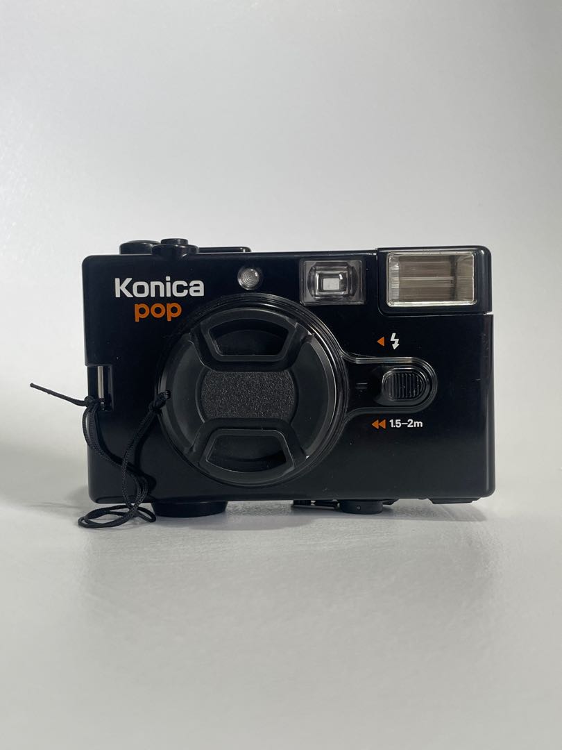 Konica Pop Black, Photography, Cameras on Carousell