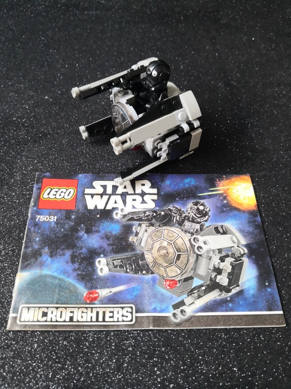 Lego 75031 TIE Interceptor Star Wars Microfighters Series 1 Preloved on ...