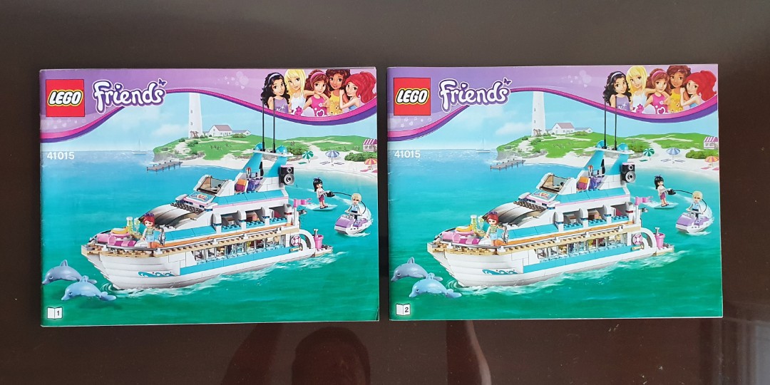 Lego Friends 41015 Dolphin Cruiser Collectible, Hobbies & Toys, Toys ...