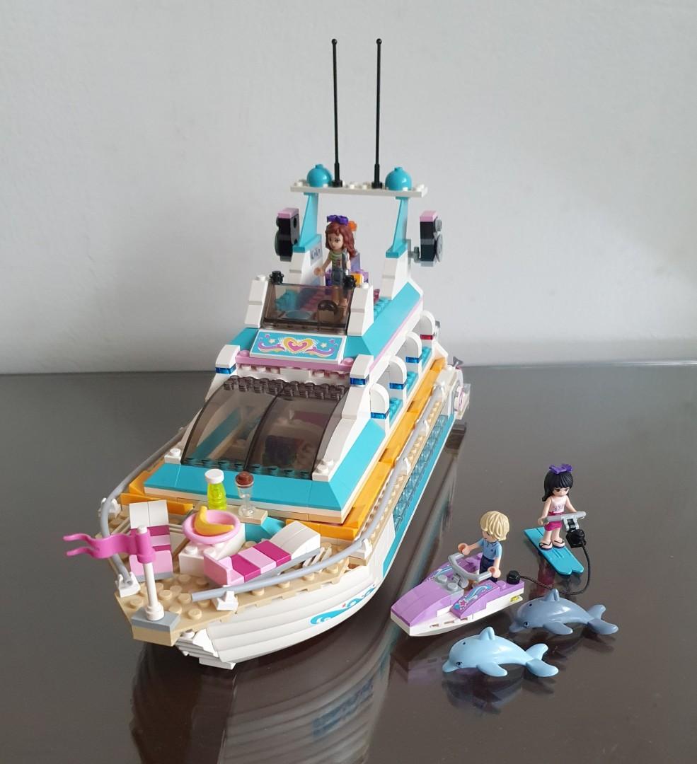 Lego Friends 41015 Dolphin Cruiser Collectible, Hobbies & Toys, Toys ...