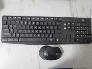 Logitech K235 keyboard & M330C mouse, Computers & Tech, Parts ...