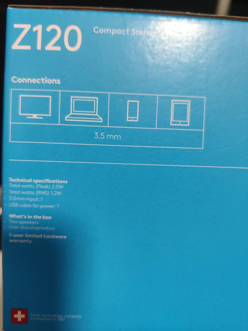 Logitech Z210 computer speaker, Audio, Soundbars, Speakers & Amplifiers ...