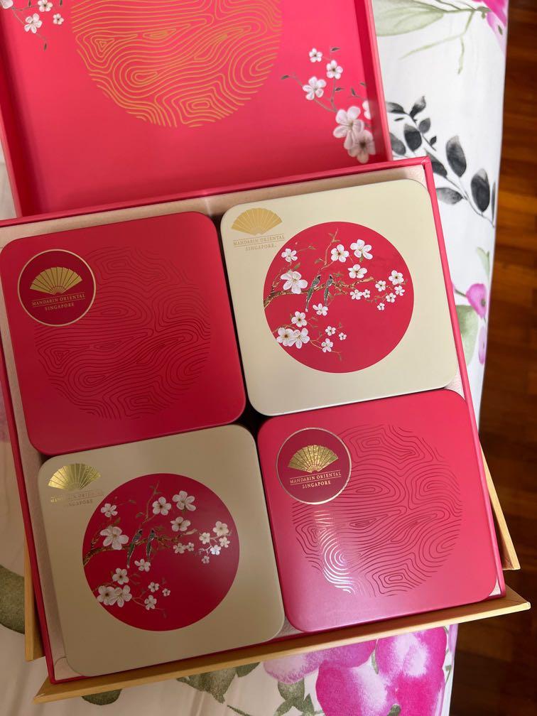 Mandarin Oriental Mooncake Box, Women's Fashion, Jewelry & Organisers ...