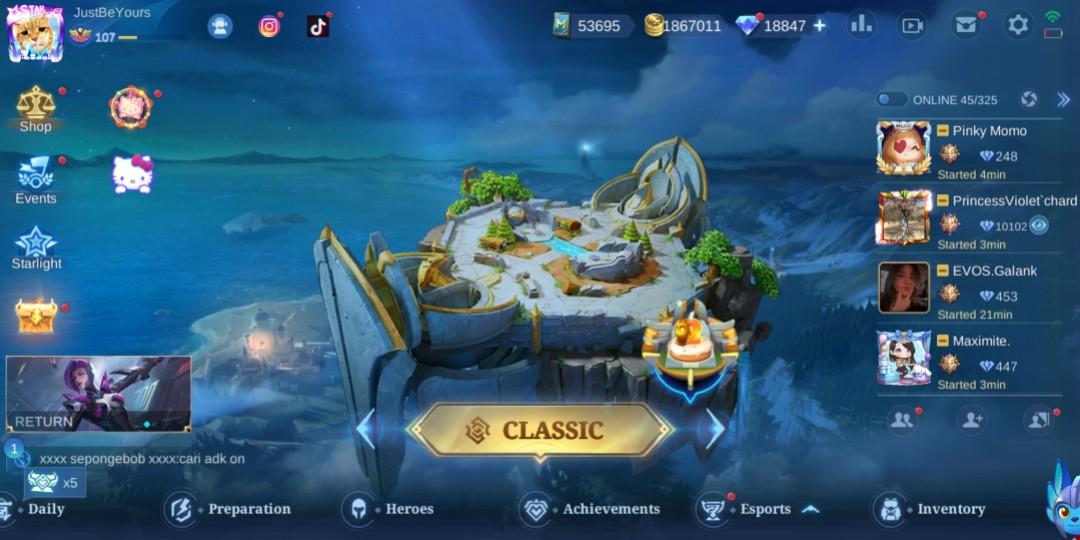 MODERATOR STACKED ACCOUNT MOBILE LEGENDS !! MOD TOURNAMENT FROM MLBB ...