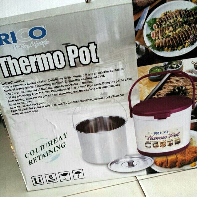 Thermo Pot Cooker Thermos, TV & Home Appliances, Kitchen Appliances ...
