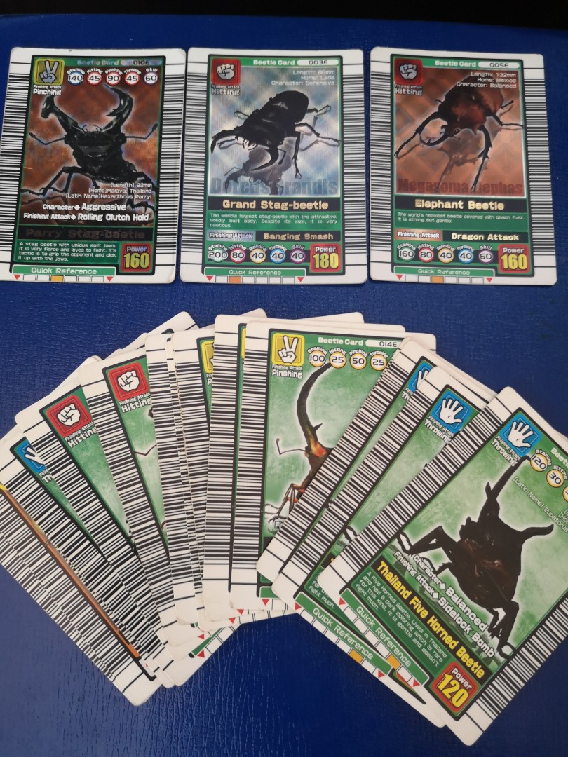 Mushiking cards, Hobbies & Toys, Toys & Games on Carousell