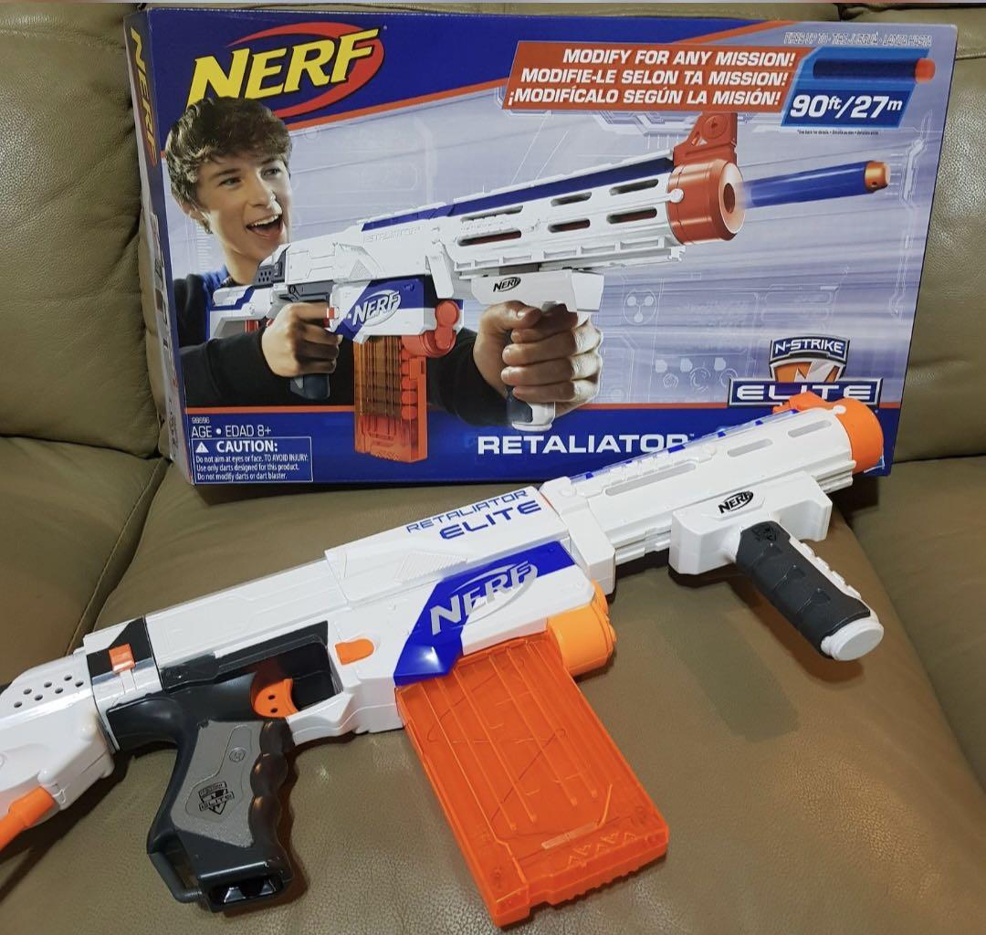 Nerf N-Strike Elite Retaliator, Hobbies & Toys, Toys & Games on Carousell