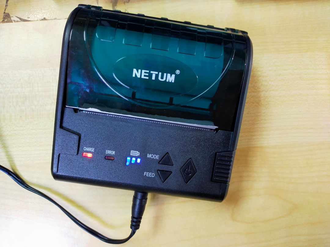 Netum 80mm bluetooth portable mini thermal printer, Computers & Tech ...