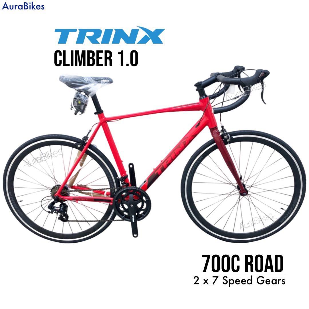 New TRINX Climber 1.0 Road Bike, Sports Equipment, Bicycles & Parts ...
