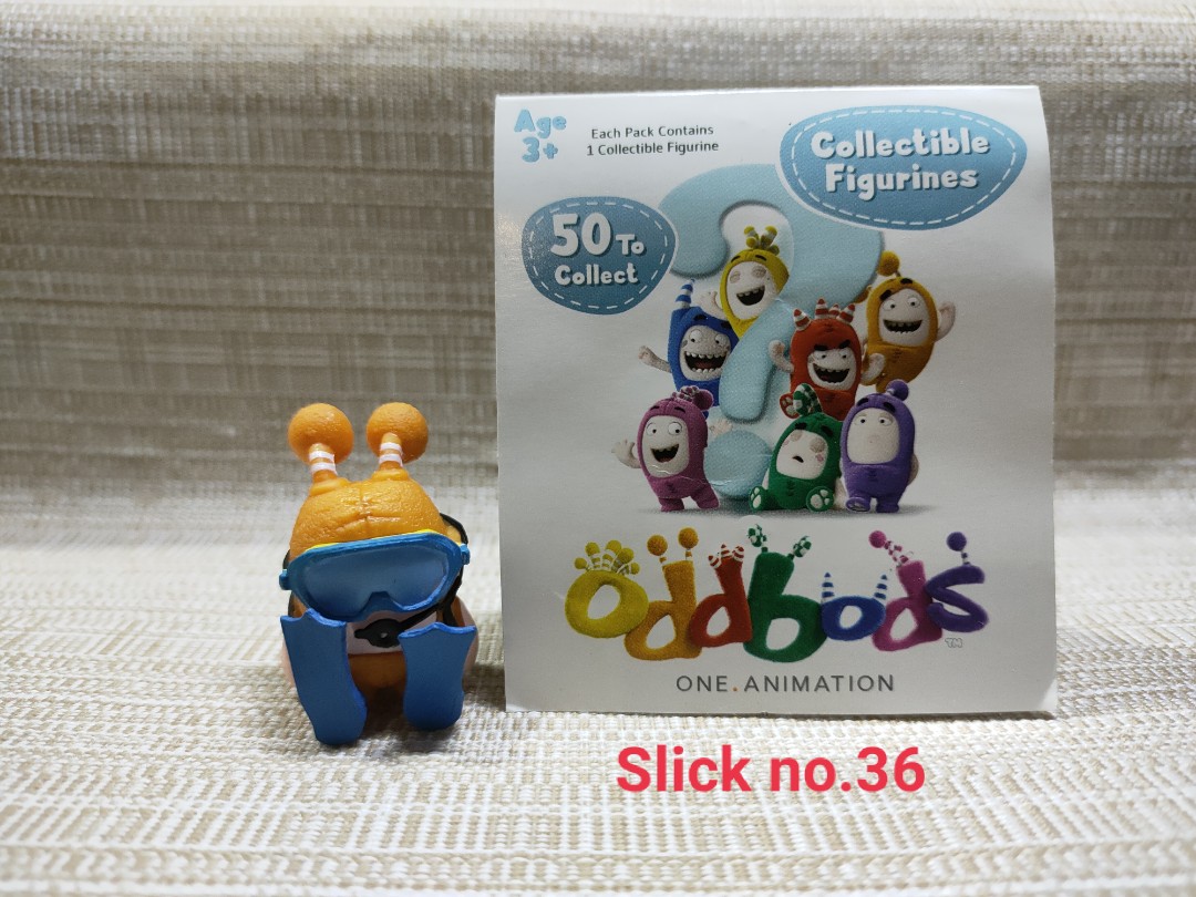 Oddbods figure surprise blind bags Slick no.36, Toys & Collectibles ...