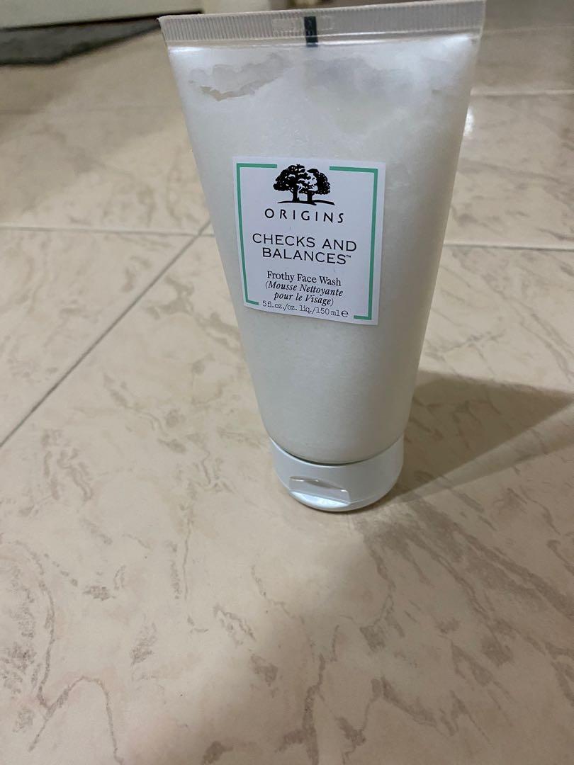 Origins Facial wash - Checks and Balance 150ml, Beauty & Personal Care ...