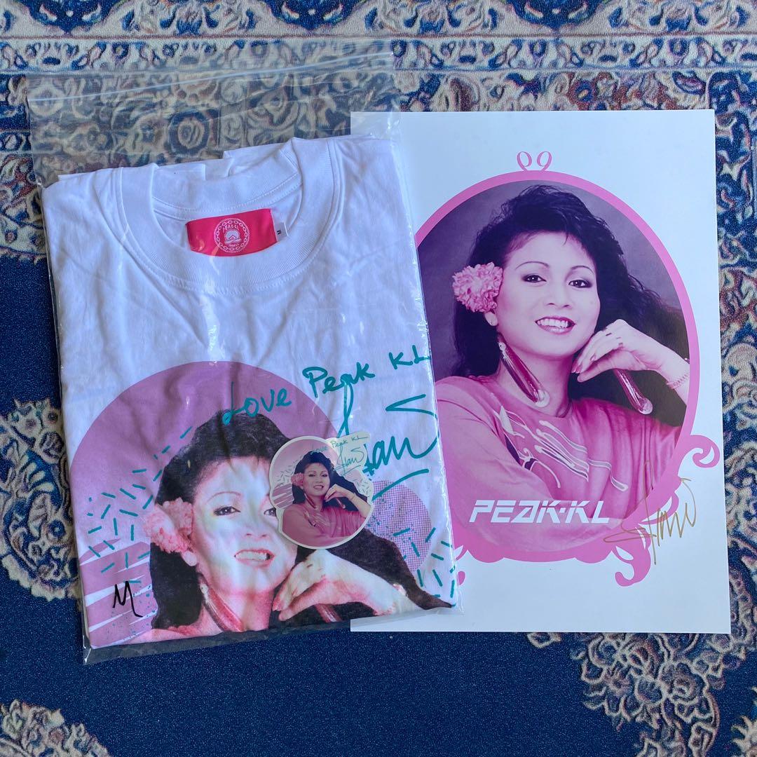 Peak KL x Dian P Ramlee with Poster signature, Men's Fashion, Tops ...