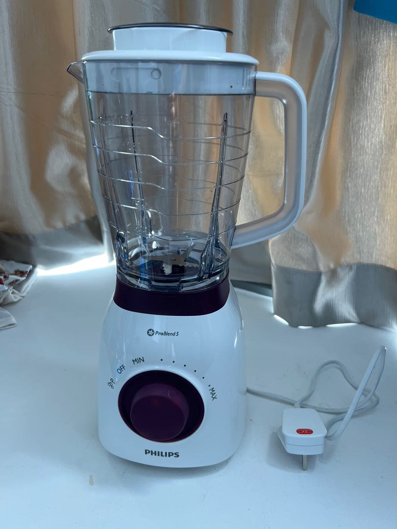 Philips ProBlend 5 blender, 600W, TV & Home Appliances, Kitchen ...