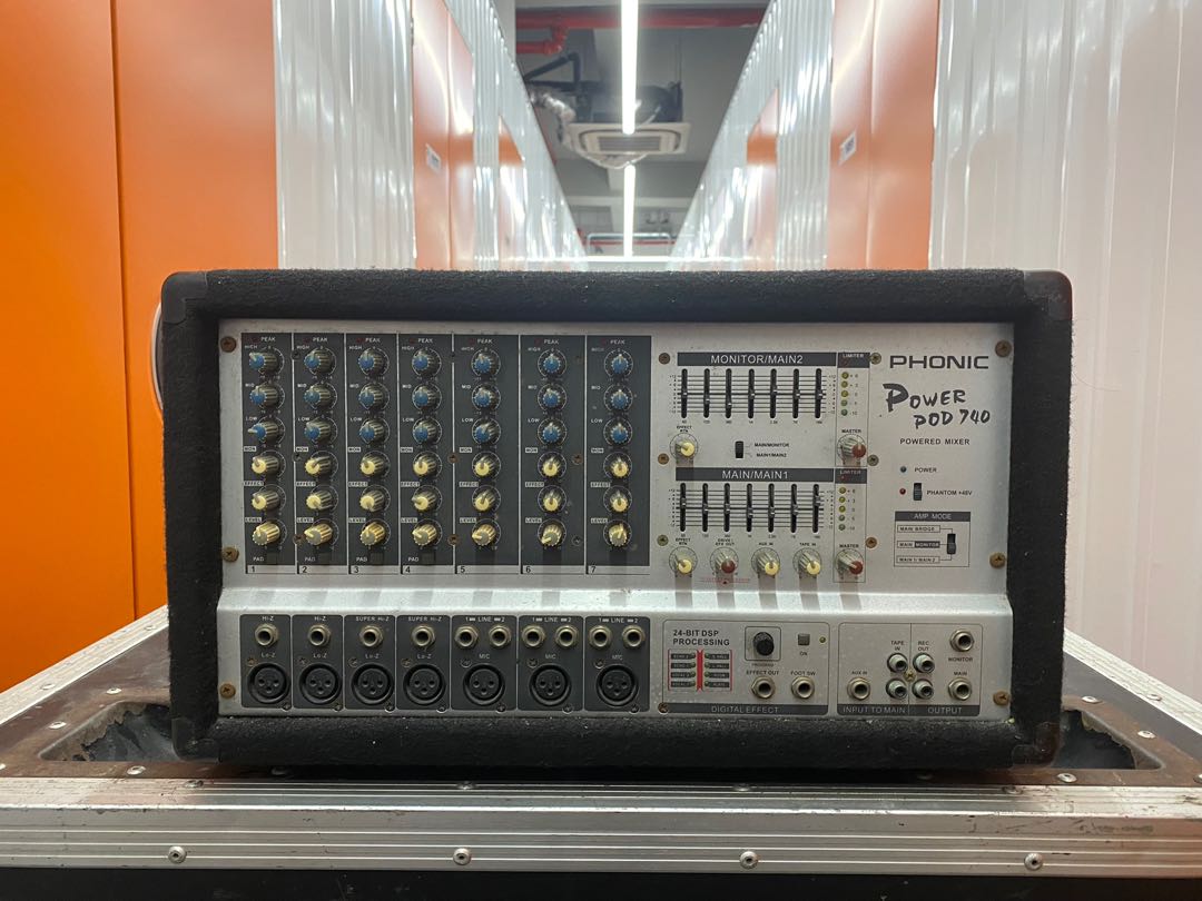 Phonic Powerpod 740, Audio, Soundbars, Speakers & Amplifiers on Carousell