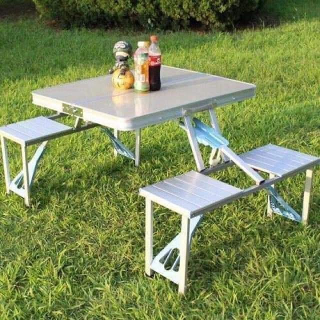 Pic nic table, Furniture & Home Living, Outdoor Furniture on Carousell