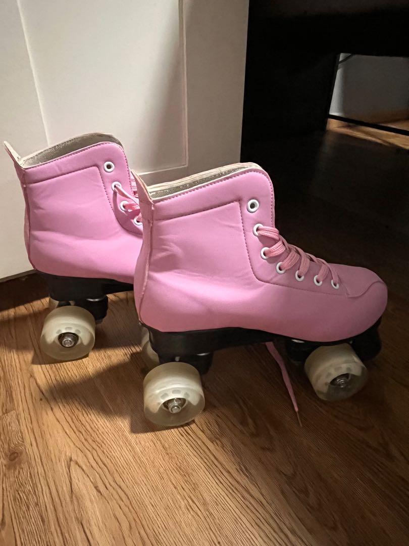 Pink rollerskates (size 38), Sports Equipment, Sports & Games, Skates ...