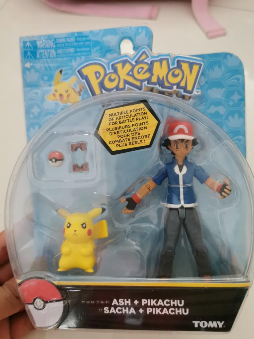Pokemon Ash and Pikachu, Hobbies & Toys, Toys & Games on Carousell